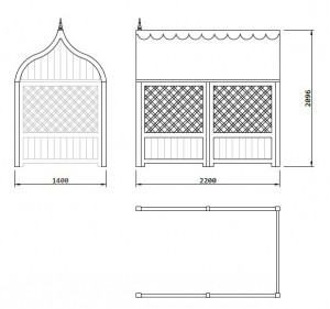 Bike store drawing | Birstall Garden & Leisure