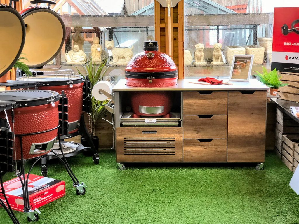 Kamado Space Outdoor Kitchen Islands | Birstall Garden & Leisure