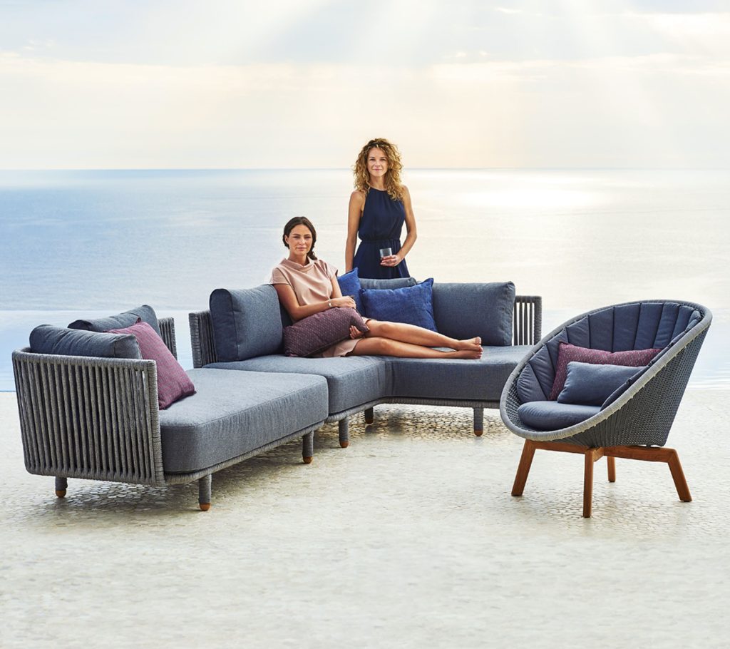 Cane-line Moments Outdoor Lounge (5) | Birstall Garden & Leisure