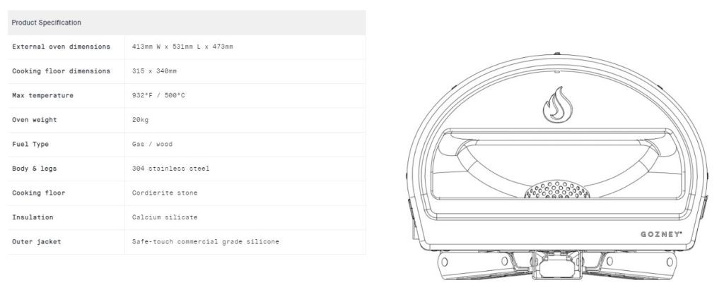 Gozney Dome & Stand Cut | Birstall Garden & Leisure
