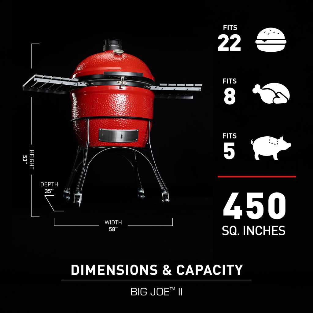 Kamado Joe Big Joe II (10) | Birstall Garden & Leisure