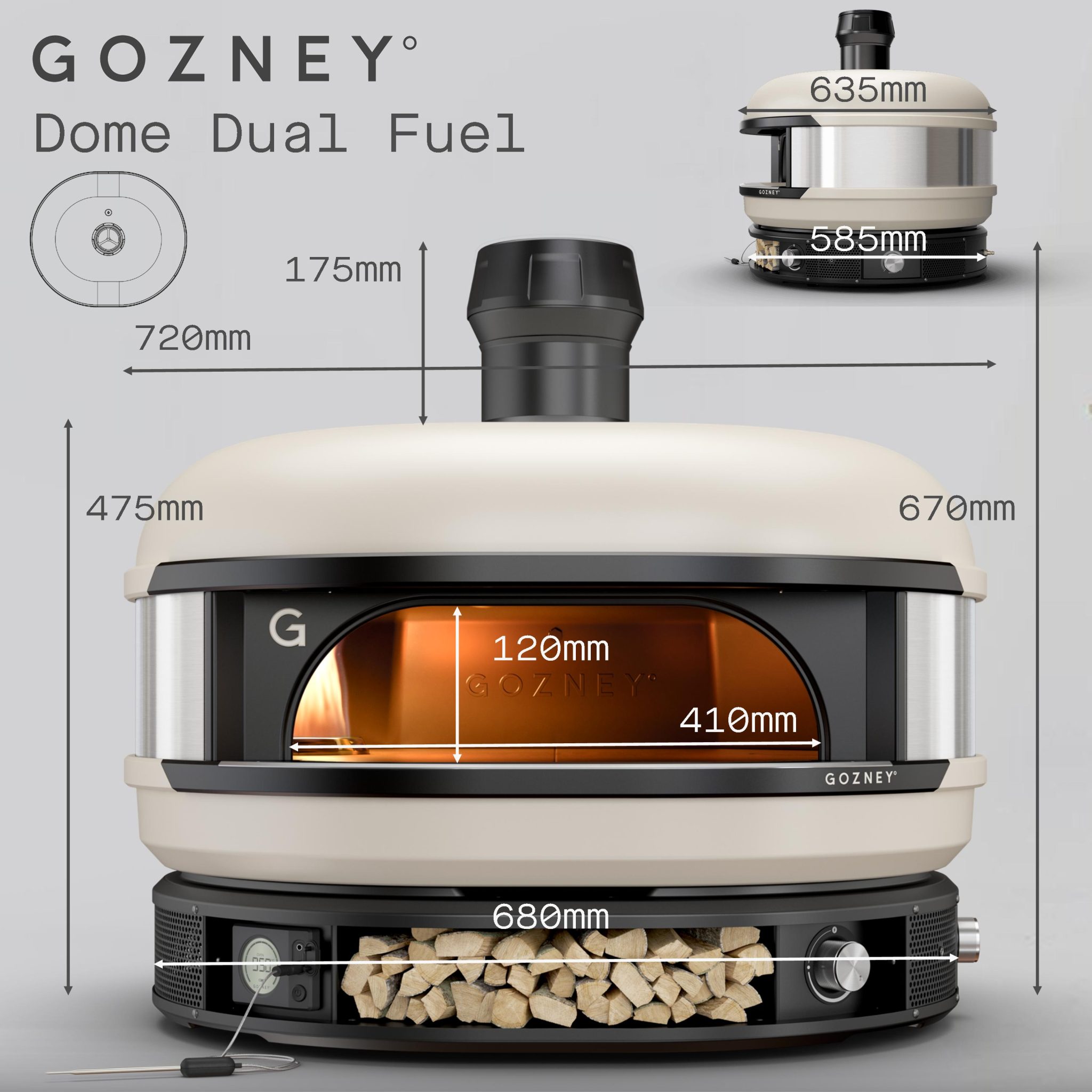 Gozney Dome Sizes | Birstall Garden & Leisure