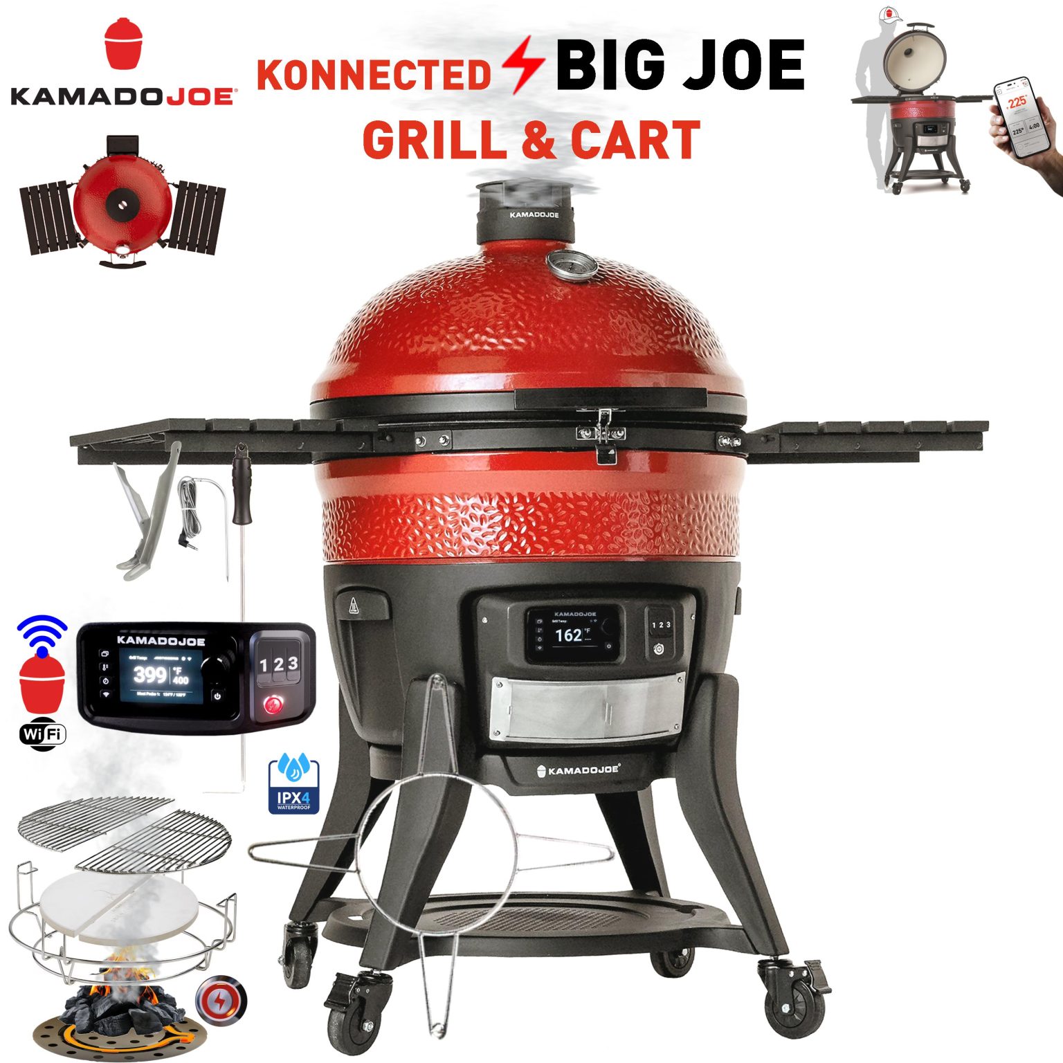 Kamado Joe KONNECTED BIG Joe ~ The wait is over | Birstall Garden & Leisure