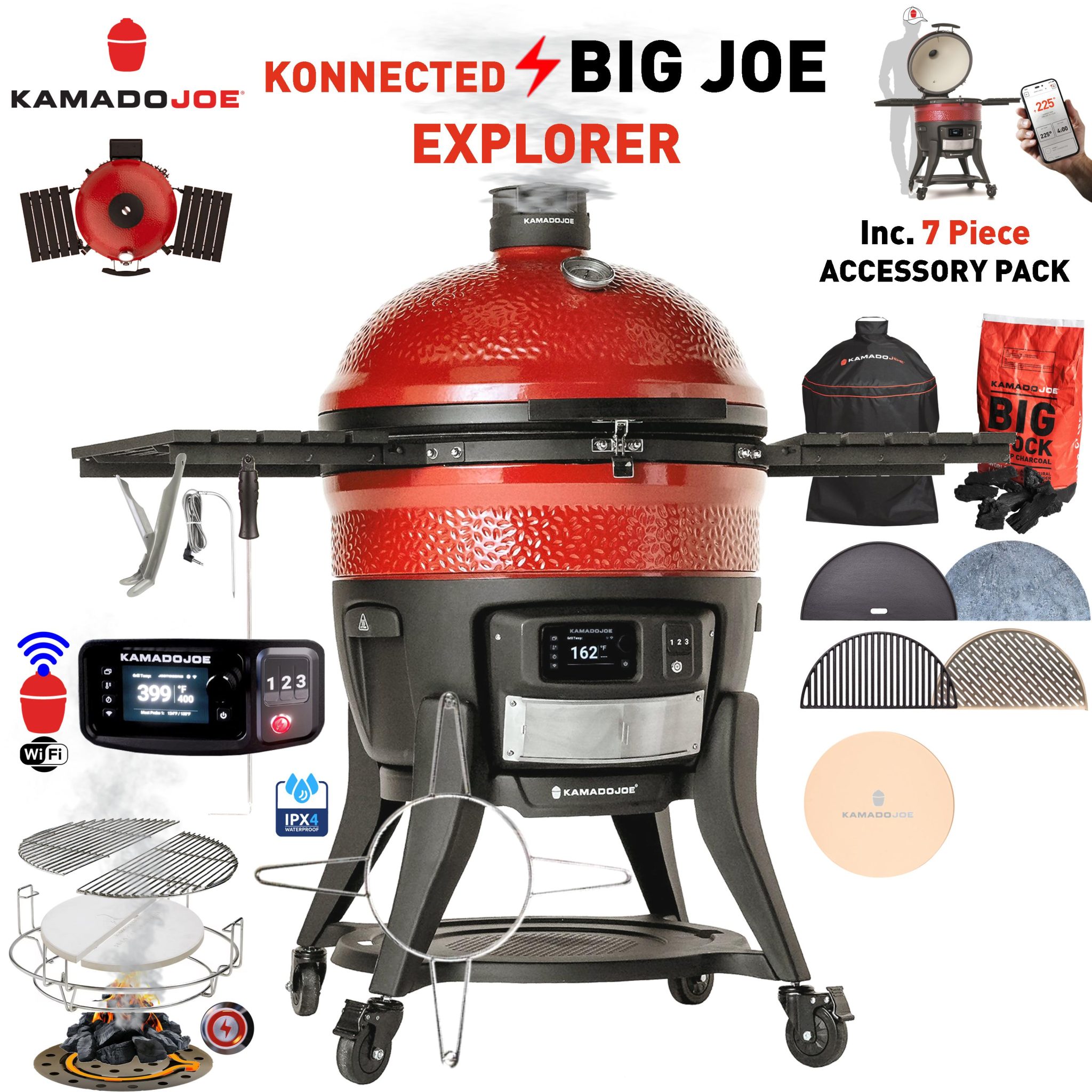 Kamado Joe KONNECTED BIG Joe ~ The wait is over | Birstall Garden & Leisure