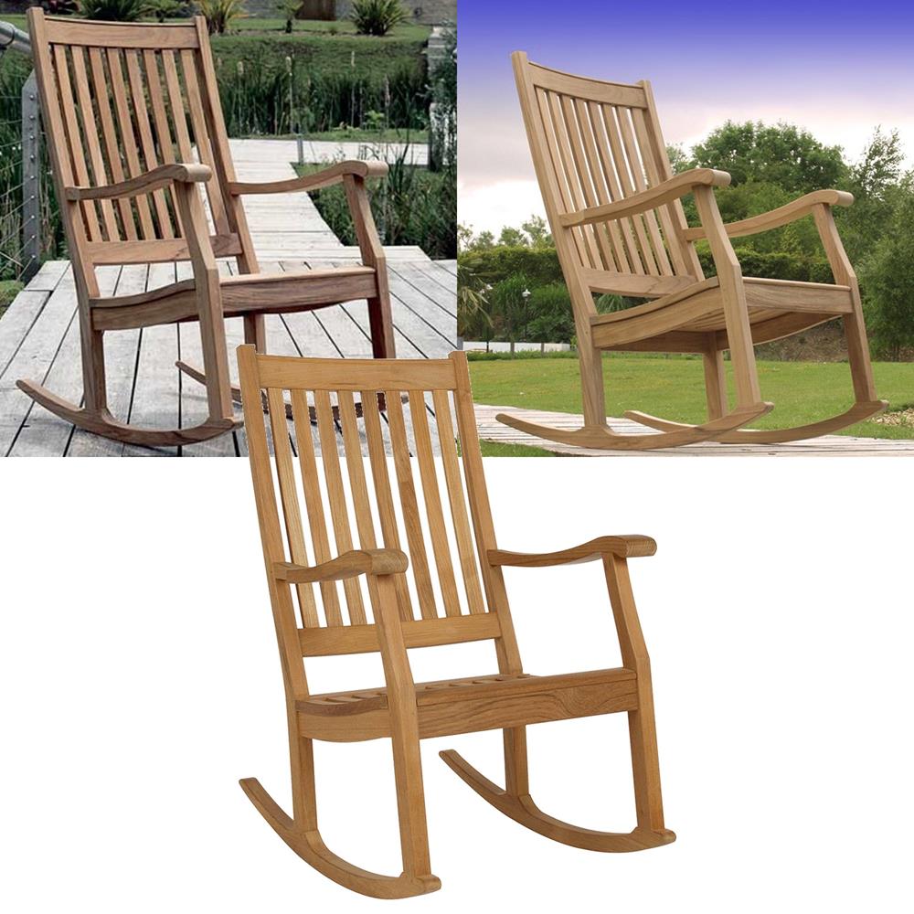 Barlow Tyrie Newport - Teak Rocking Chair | Birstall