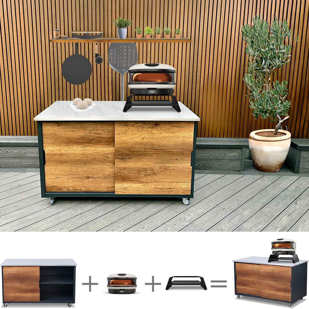 Gozney Arc XL Outdoor Kitchen - Pizza Oven & Workstation With Storage ...