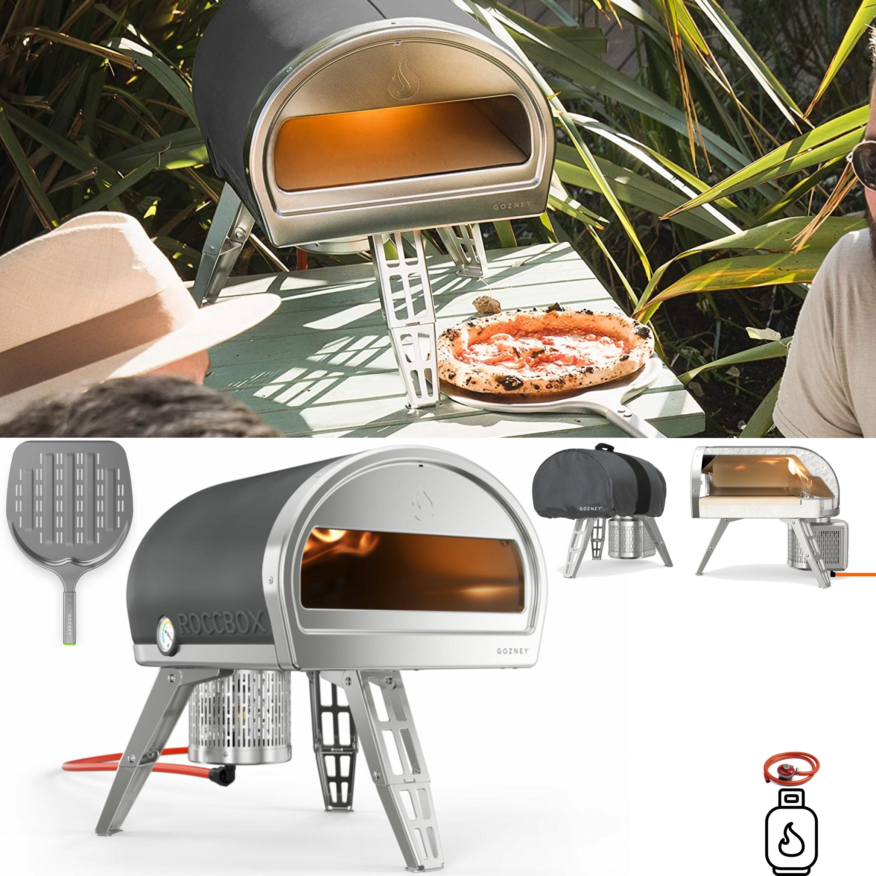 Gozney Roccbox - Grey - Gas Pizza Oven & Cover | Birstall