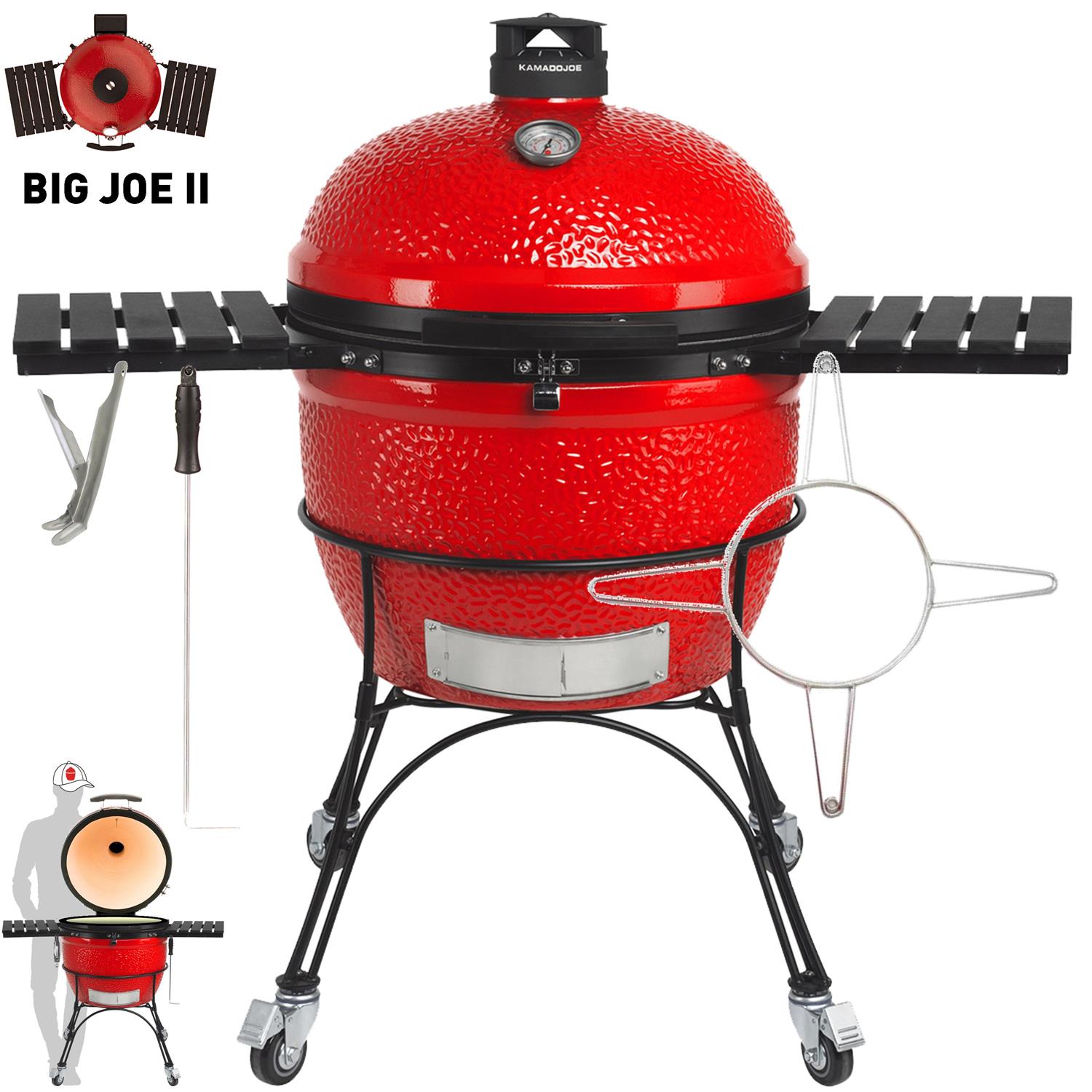 Kamado Joe Ceramic Grill | Smoker | Oven - Big Joe II (2) Grill | Birstall
