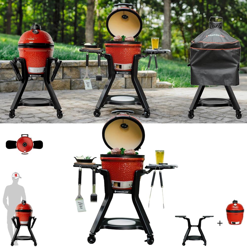 NEW Kamado Joe - Joe Junior Inc. Wheeled Grill Cart | Birstall