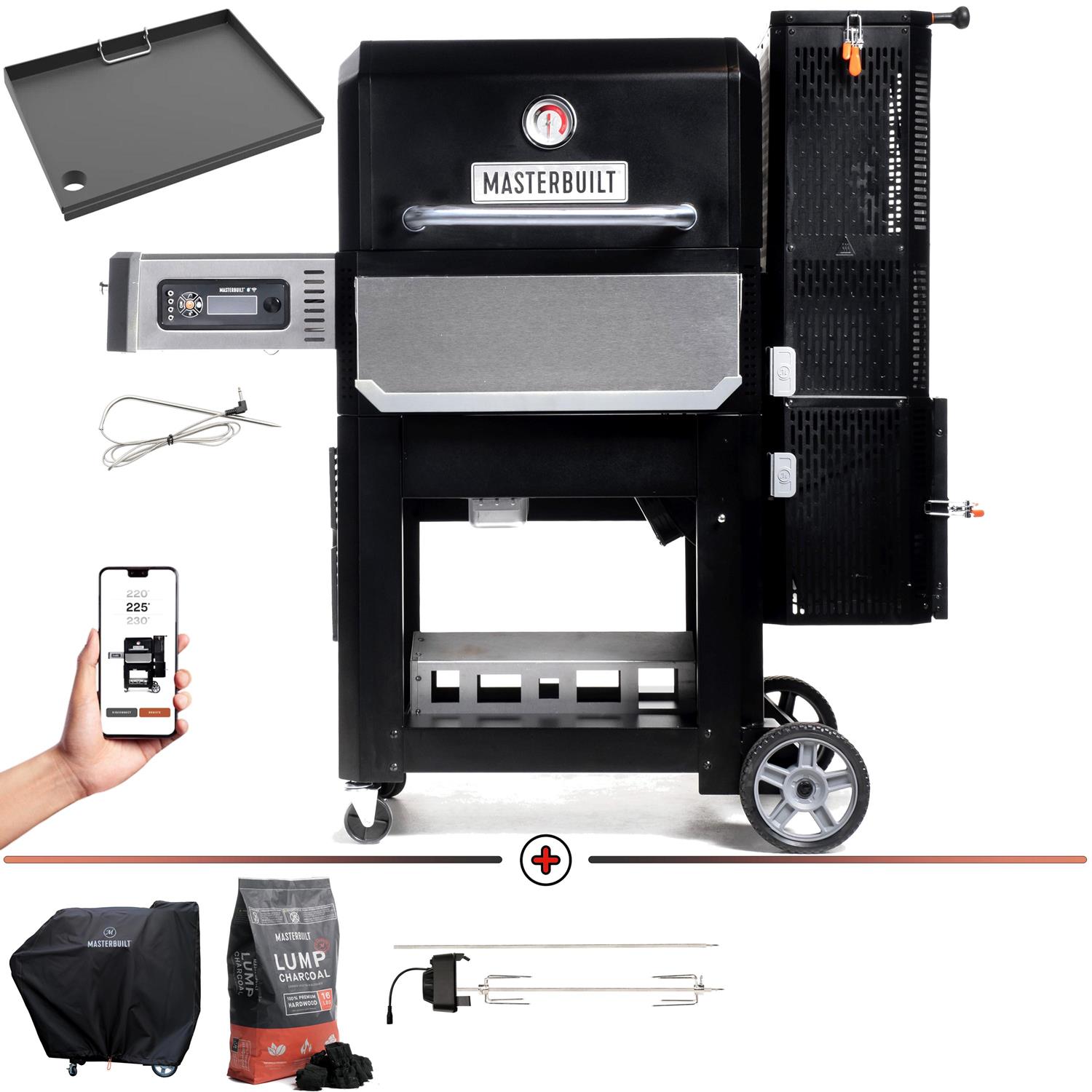 Masterbuilt Gravity Series - Gravity Series 800 Charcoal Griddle, Grill ...