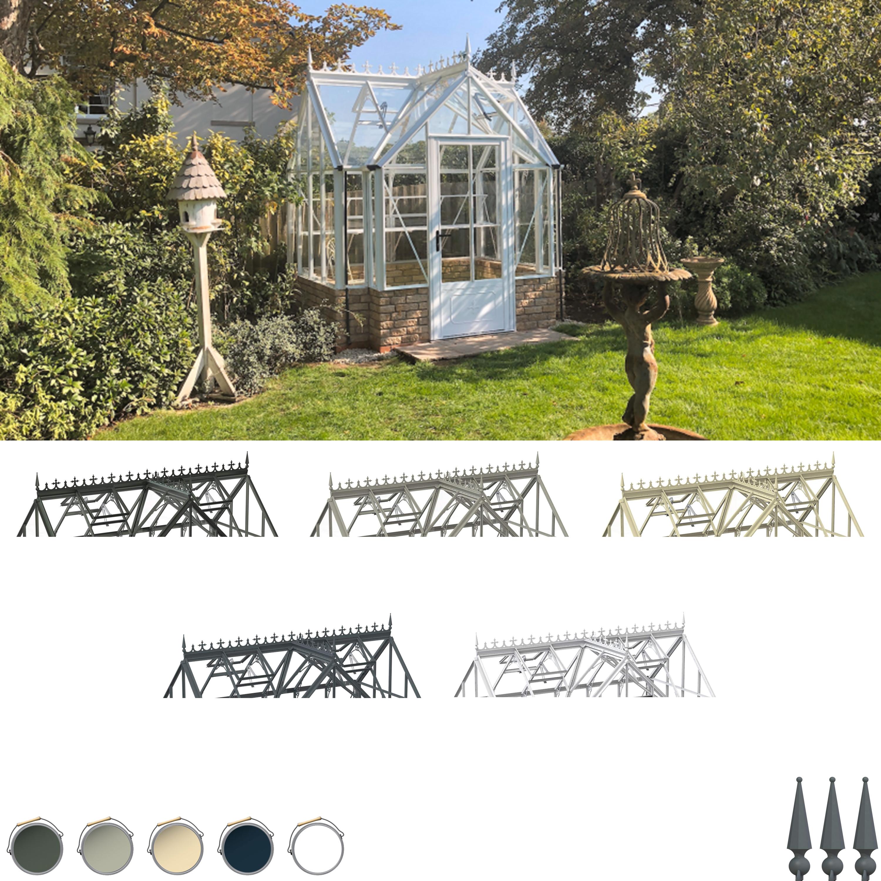 Robinsons Greenhouse - Roof Cresting & 3 Finials For Raynham & Ranby ...