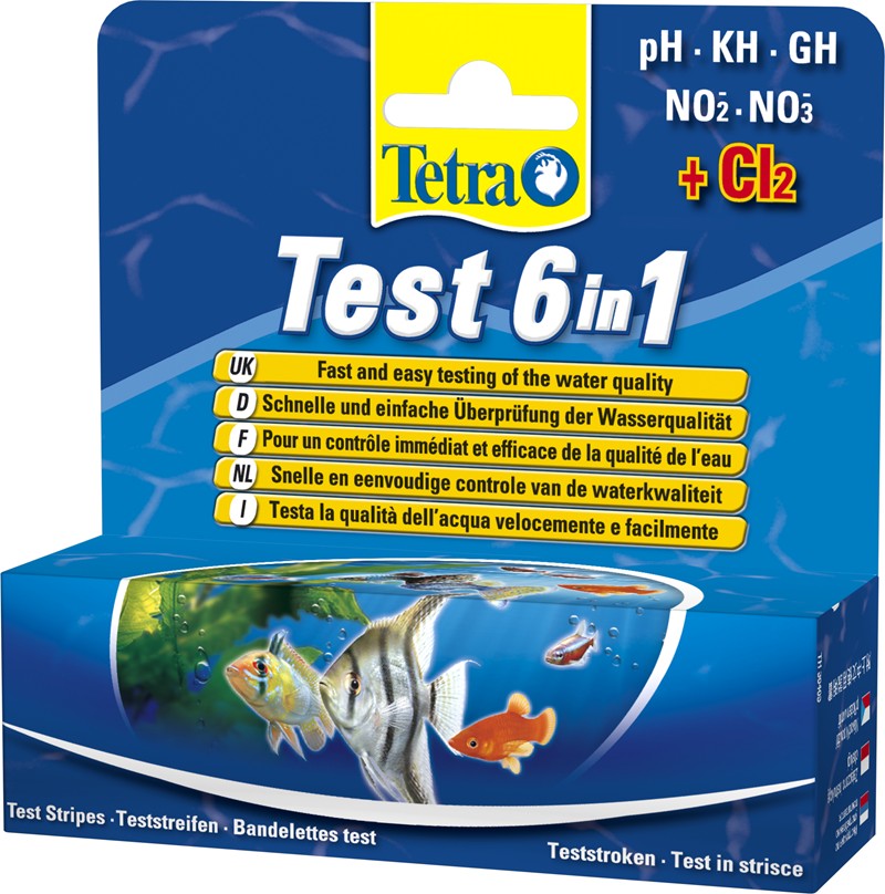 Tetra test kit - 6 in 1 test strips | Birstall