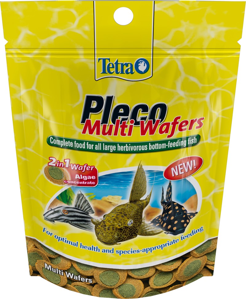 TetraPleco-Veriety wafers - Sinking wafers for bottom feeding fish ...