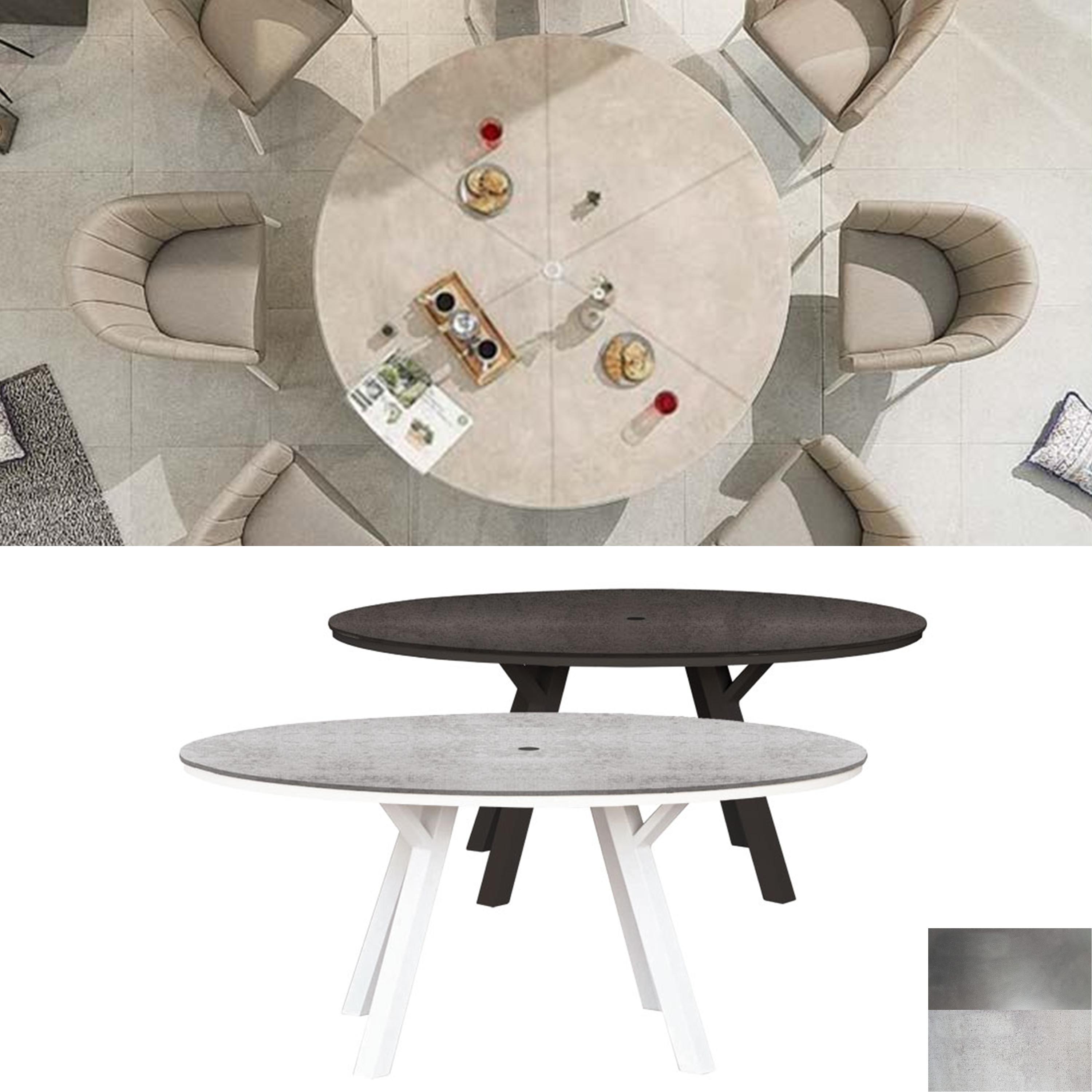 Westminster Pacific - 180cm Round Ceramic Top Table | Birstall