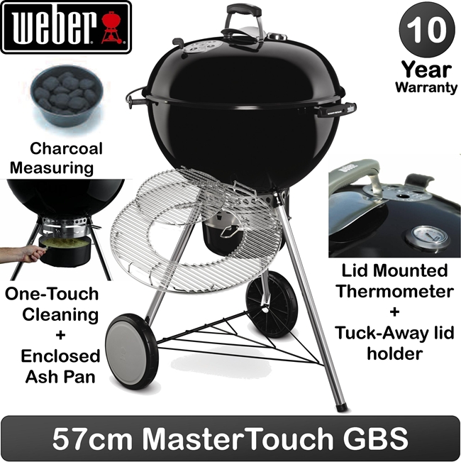 Barbecue weber master touch black