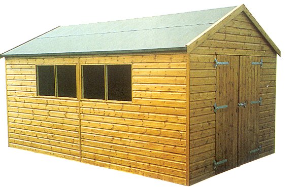 Premier Workshops and Sitehuts - Heavy duty tongued and grooved site ...
