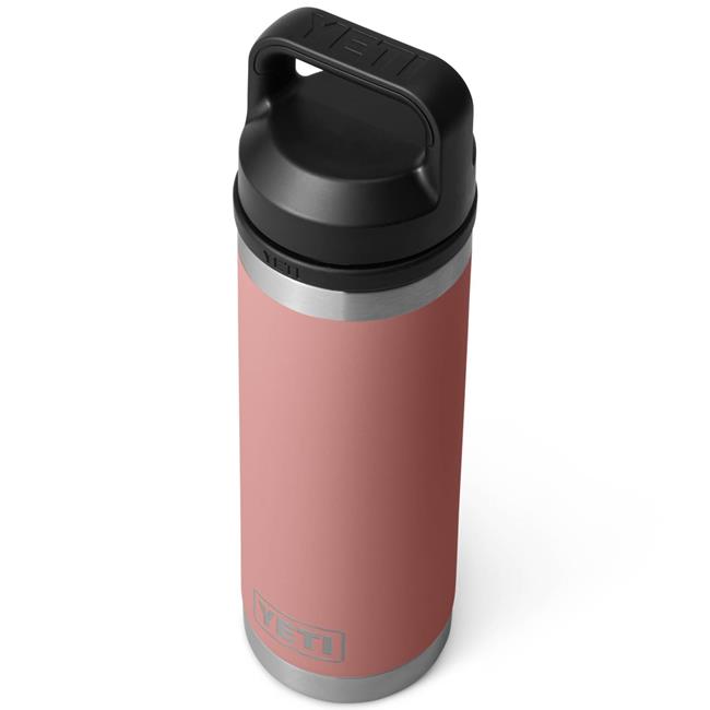 YETI Rambler Bottle | with Chug Cap - SANDSTONE PINK . 532ml | 18oz | Birstall